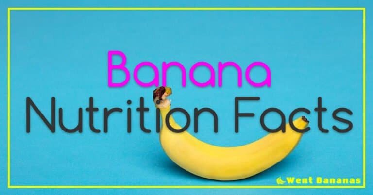 Banana Nutrition Facts: What's Really In Your Banana?